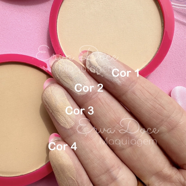 Pó Compacto Linha Sinta-Se FPS 15 - Miss Rose