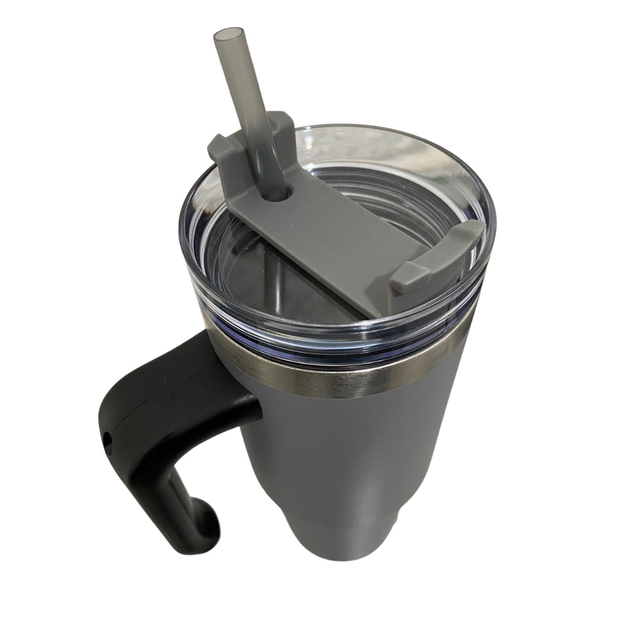 Garrafa inox com canudo 900ml - Golden Rio Classic Series