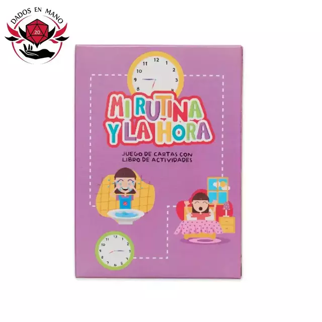 Mi Rutina y la Hora - Cartas con libros de actividades