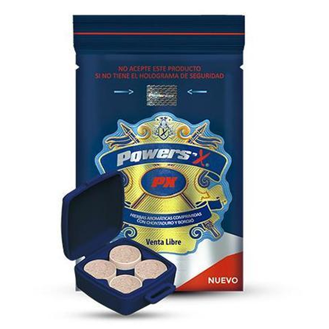 Power Sex Potenciador Natural Cont 4 Pastillas