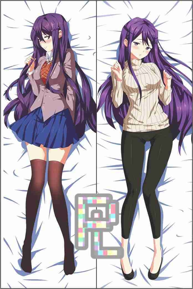 Almofada Dakimakura Doki Doki Yuri Pixel Land