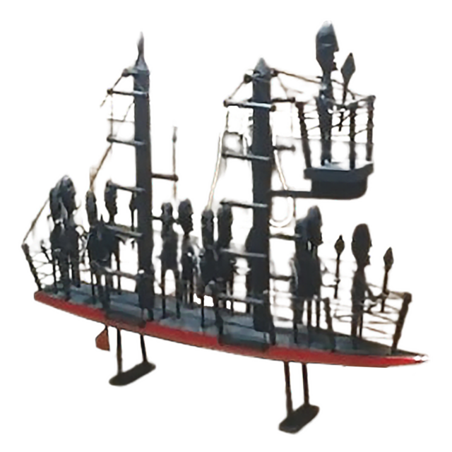 Navio Negreiro Vela Dupla em madeira de Mestre José Alves Navio Negreiro Vela Dupla em madeira de Mestre José Alves