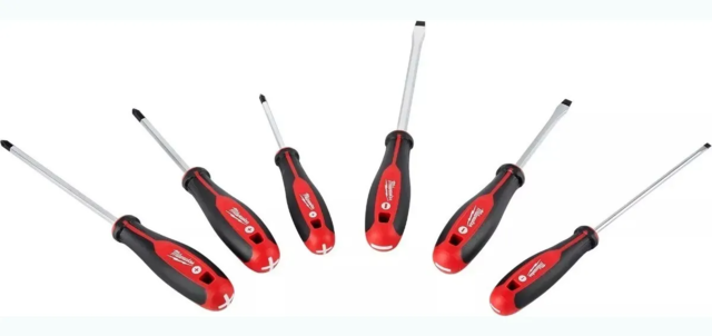 Juego Destornillador Milwaukee 6 Pzas Magnetico 4822-2706