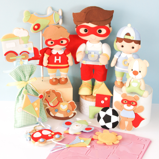 Combo Sonho De Menino Laços Mágicos Criações