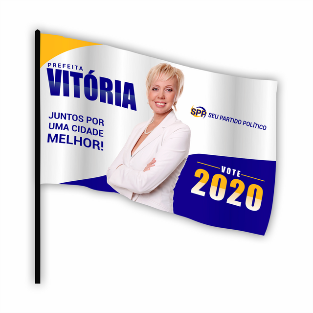 Bandeira Para Campanha Politica
