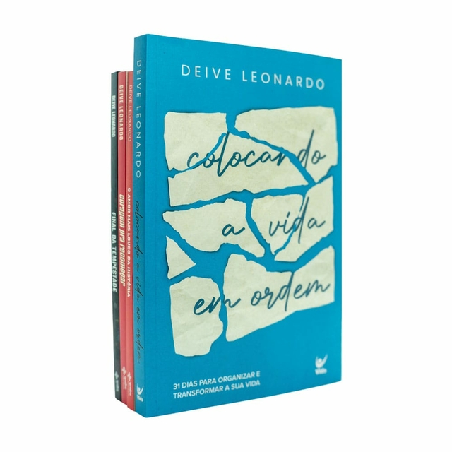 Combo Deive Leonardo 4 Livros - Tenda Gospel Livraria Cristã