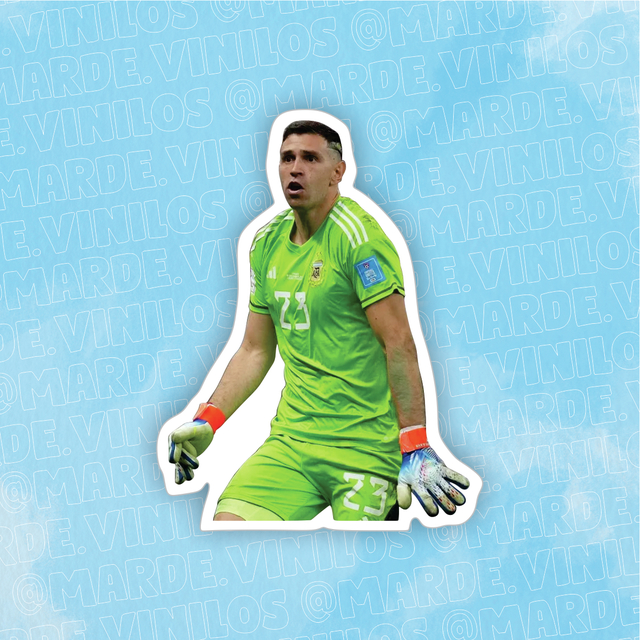 Sticker Dibu Martinez Bailando Scaloneta