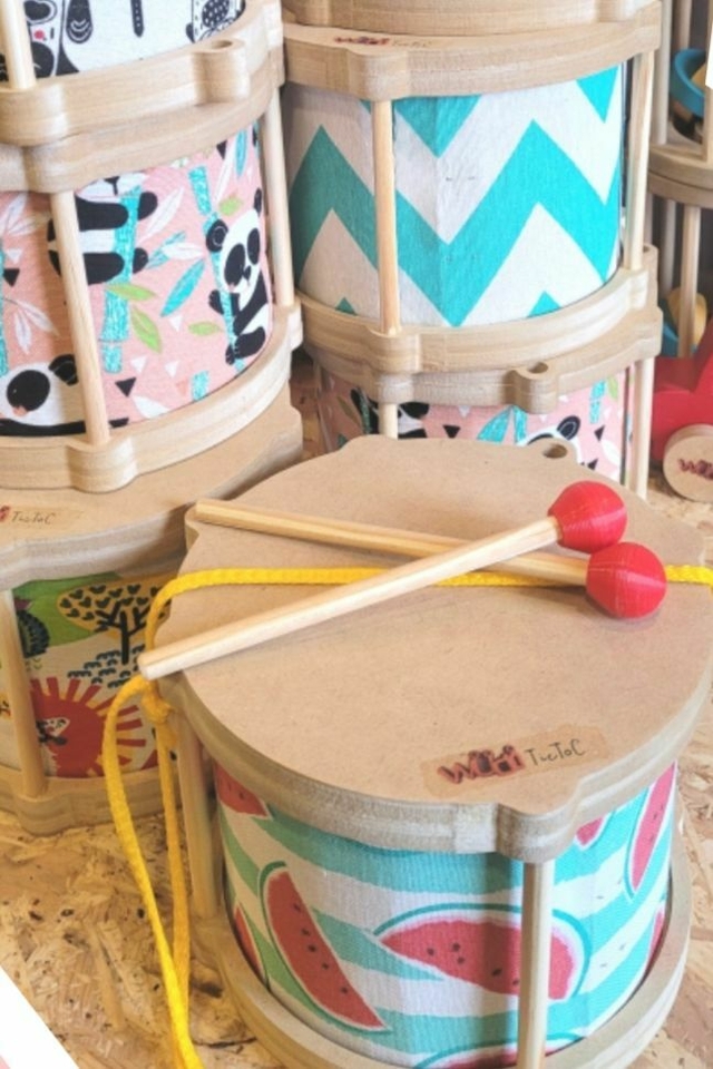 Instrumento Musical Tambor Tamborcito Infantil