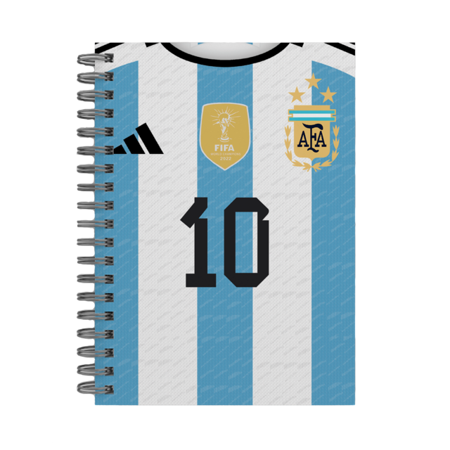 Cuaderno Messi Camiseta - Comprar en TOMATITO HOME Cuaderno Messi Camiseta - Comprar en TOMATITO HOME