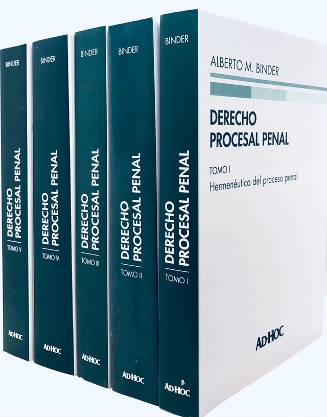 Derecho procesal penal 7 tomos RUSTICA - Binder