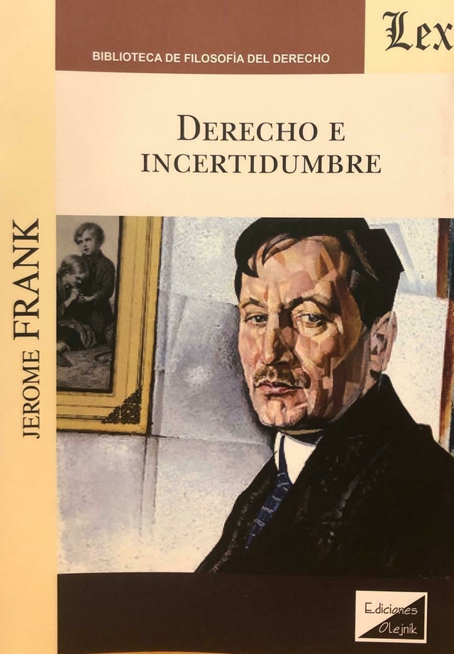 DERECHO E INCERTIDUMBRE Autor : Frank - Jerome