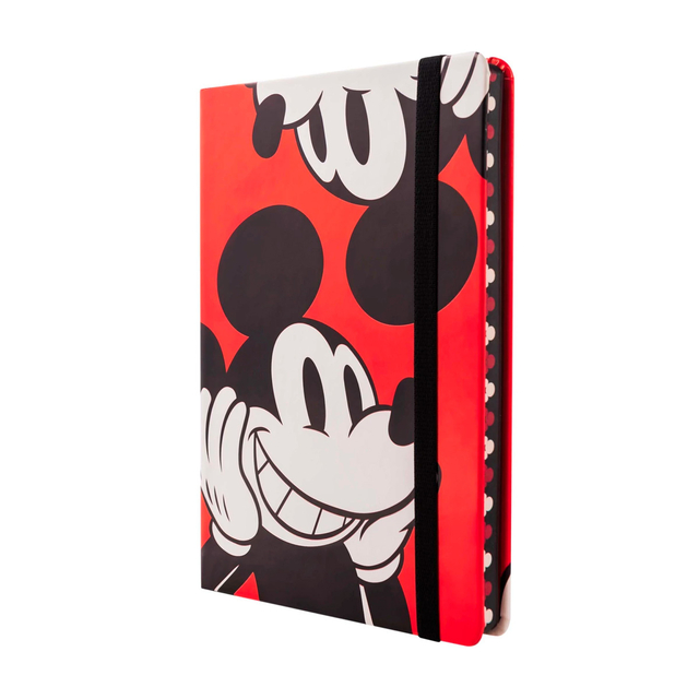 Cuaderno Mooving Notes A5 Tapa Dura Rayado Mickey Mouse Cuaderno Mooving Notes A5 Tapa Dura Rayado Mickey Mouse