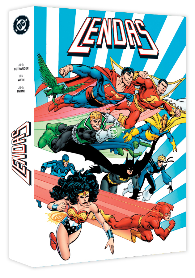 Caixa Para Lendas Ed Abril Dc Comics