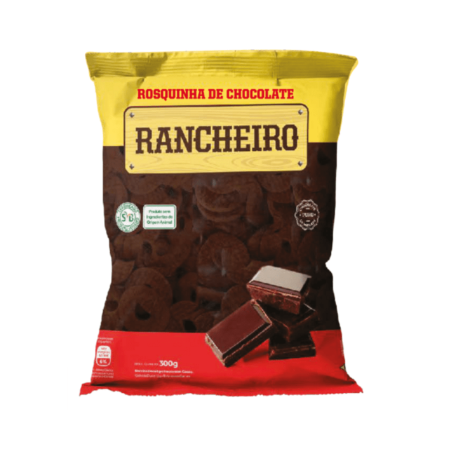 Rosquinhas de Chocolate Rancheiro - 300g Rosquinhas de Chocolate Rancheiro - 300g