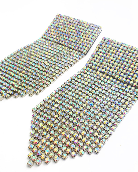 Maxi brinco Cascata Strass - Bold Sparkle Maxi brinco Cascata Strass - Bold Sparkle