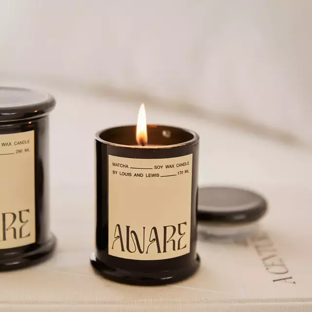 Vela Aware - Aroma Matcha | Louis Lewis - Muy Bueno Co.