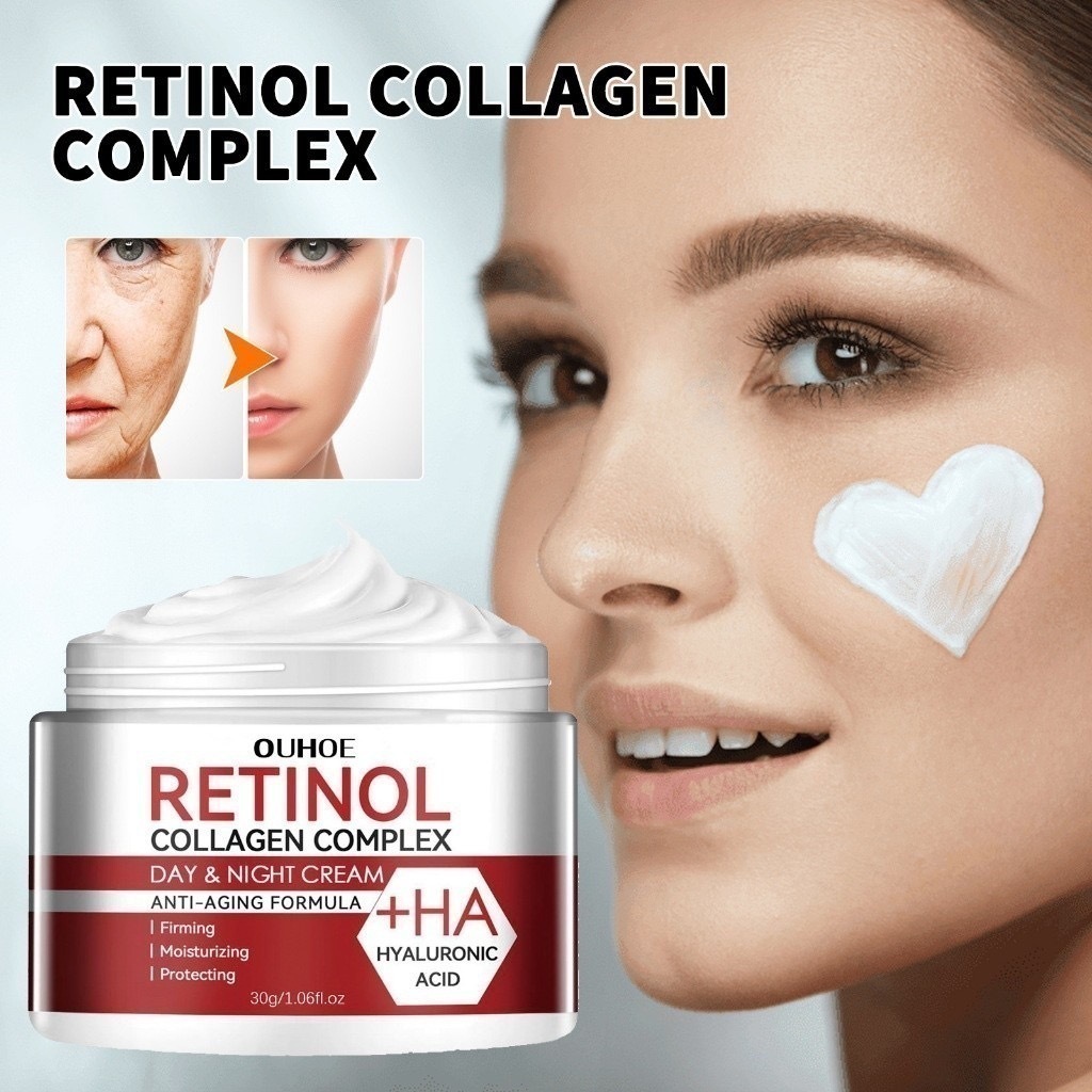 Creme Retinol Antienvelhecimento Ouhoe 30g Creme Retinol Antienvelhecimento Ouhoe 30g