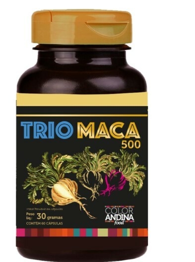 Maca Peruana Trio em capsulas 100% pura | 60 CAPS | direto dos Andes Maca Peruana Trio em capsulas 100% pura | 60 CAPS | direto dos Andes