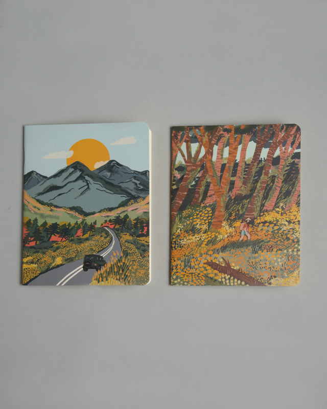Primavera Pack 2 Libretas Grandes 20x25 Cm