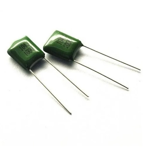 Capacitor poliéster 100nf 100v (104) - Intertronix