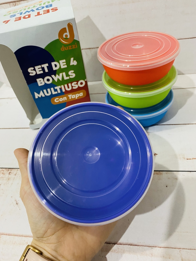 SET MINI BOWLS X4 - Comprar en mayoristaserma