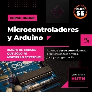Microcontroladores y Arduino (UTN) - Saber Electrónica