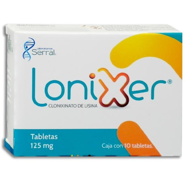 LONIXER 125MG TAB C/10 *SRR* - Grupo Farma Medical