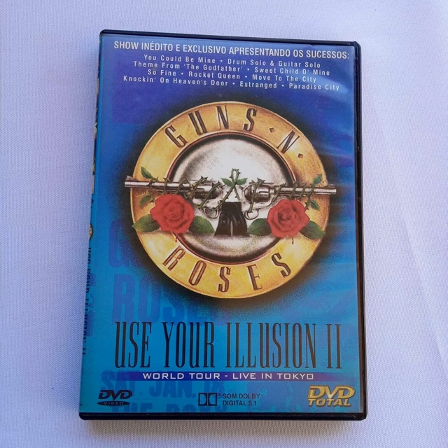 DVD Guns n roses - Use your illusion II - Live in Tokyo