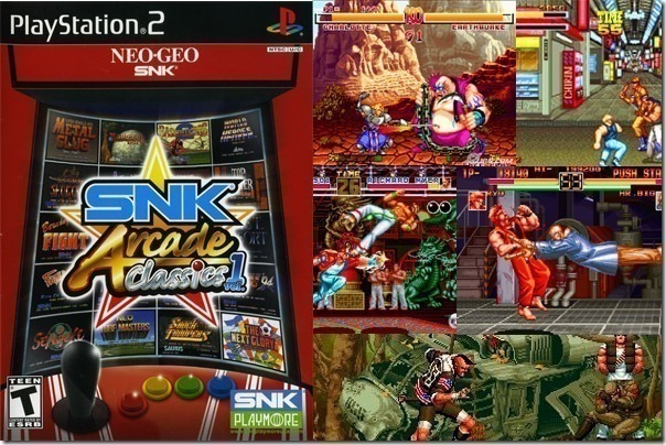 Retro SNK Arcade Classics Vol. 1 PS2 Midia Fisica