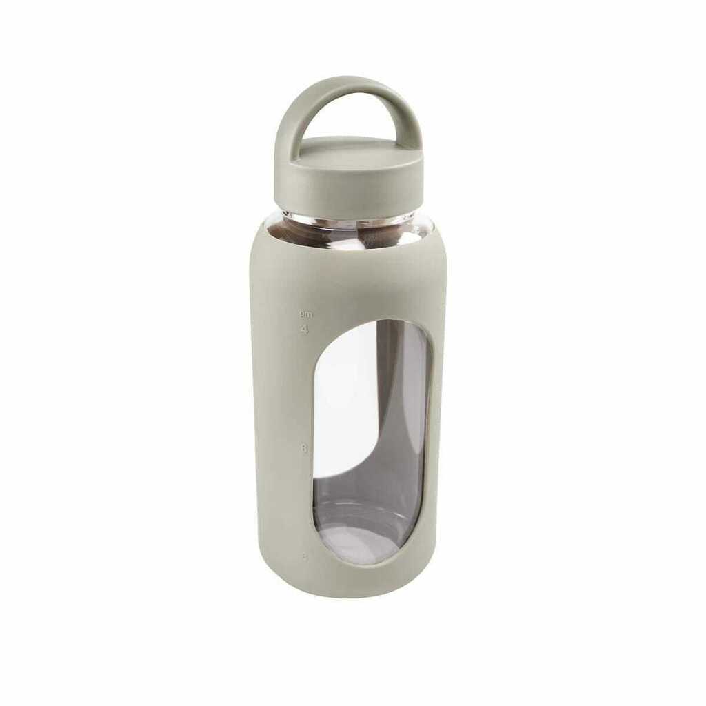Cilindro de vidrio con manga de silicón 800ml IDARA Cilindro de vidrio con manga de silicón 800ml IDARA