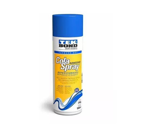 Pegamento Adhesivo En Aerosol Reposicionable Tekbond 500ml Pegamento Adhesivo En Aerosol Reposicionable Tekbond 500ml