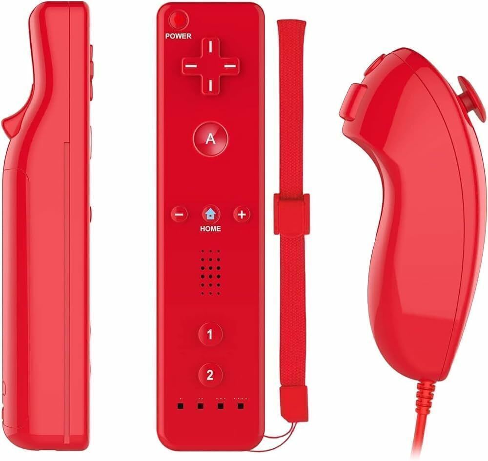 Nintendo wii remote and nunchuck store