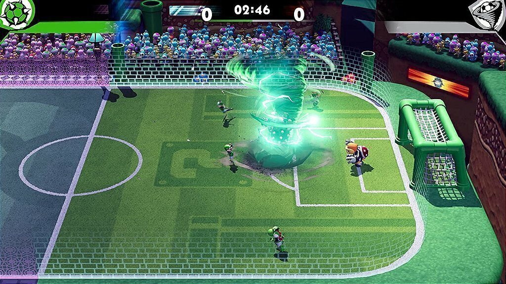 Mario Strikers Nintendo Switch Wolf Games