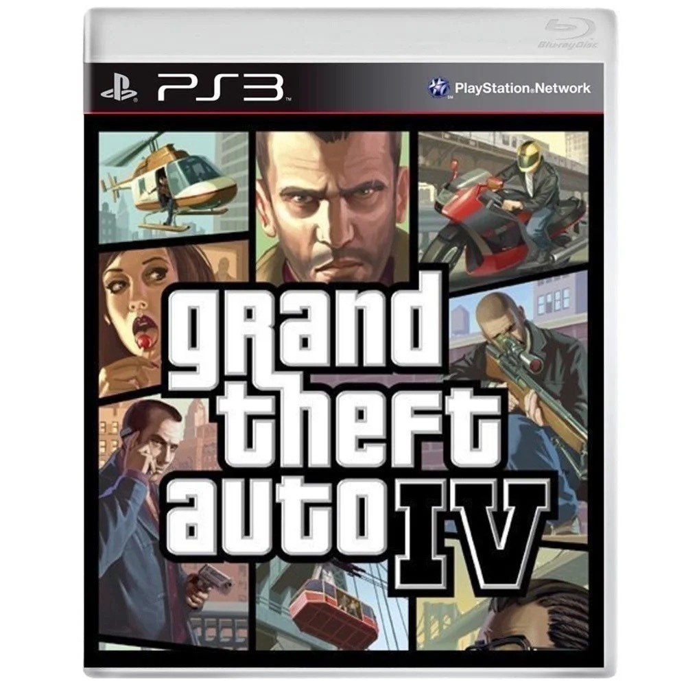 Gta 4 Grand Theft Auto IV Ps3 Comprar em Wolf Games