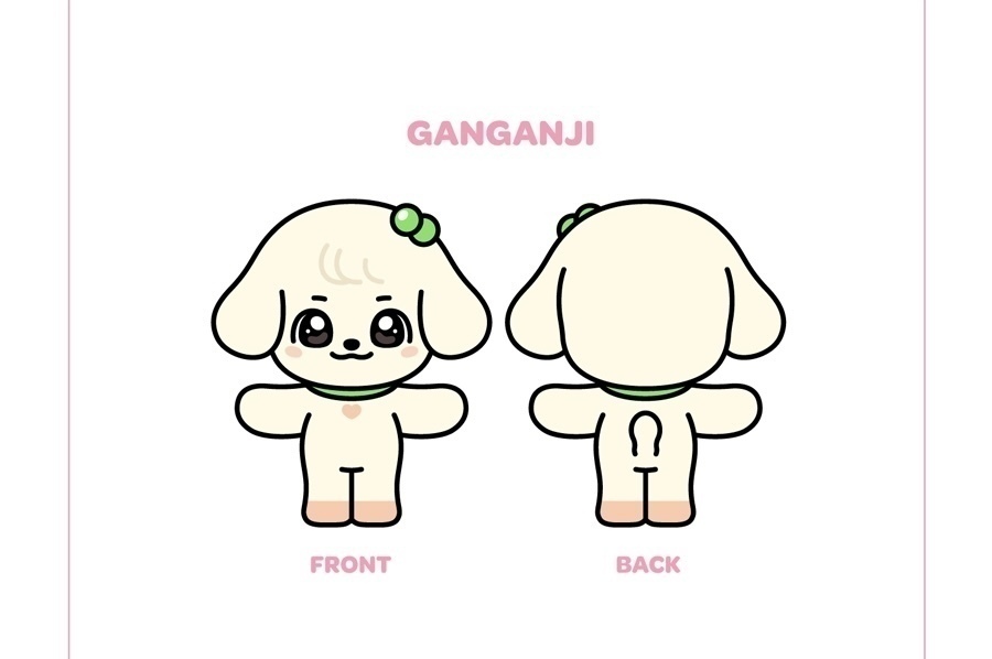 Ive Minive Official Plush Doll Ganganji
