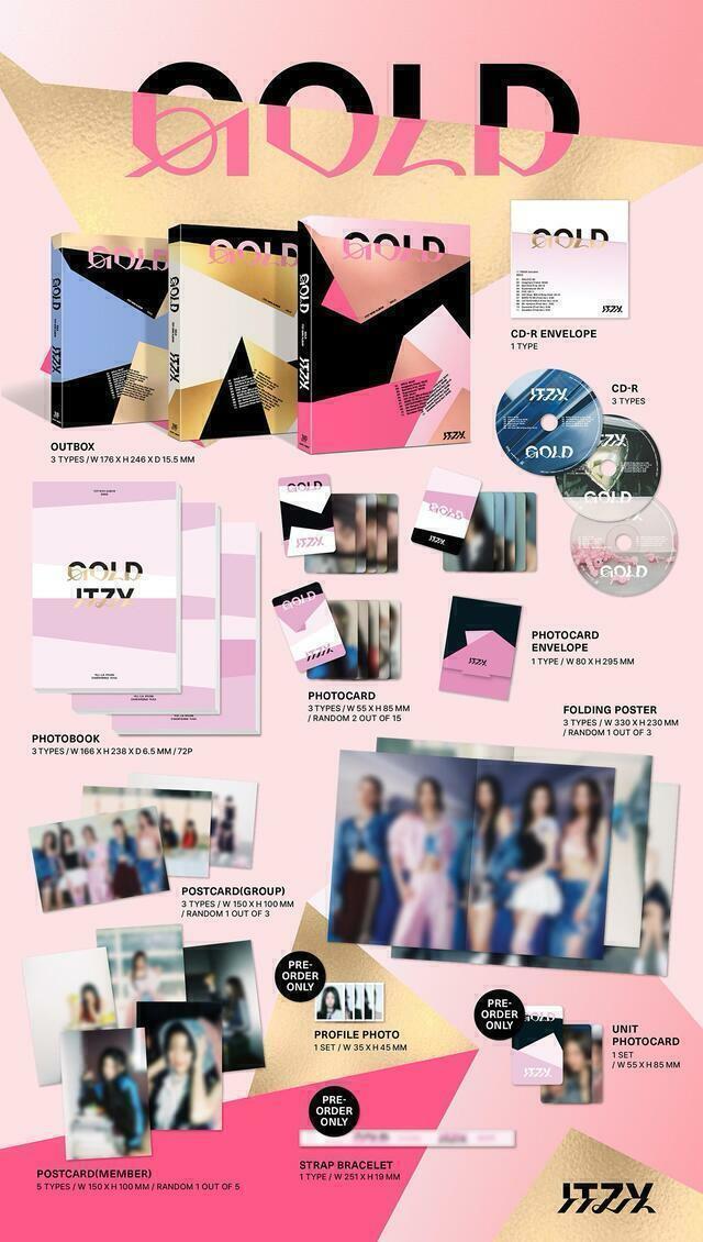 ITZY Gold Standard ver. - Comprar en Dong Song
