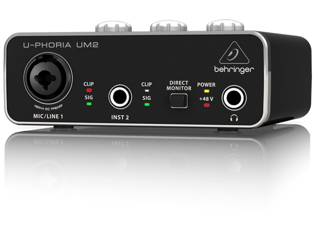 Interface Behringer Um2 - Comprar em Ponto Eletrônico