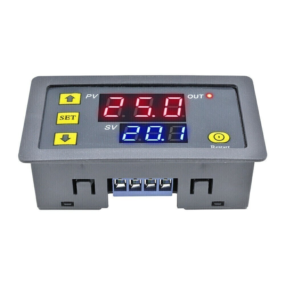 Modulo Timer Rele Digital Relay Temporizador De 0 A 999 Hs Modulo Timer Rele Digital Relay Temporizador De 0 A 999 Hs
