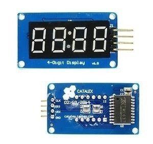 Módulo Tm1637 Com Display 7 Segmentos 4 Dígitos