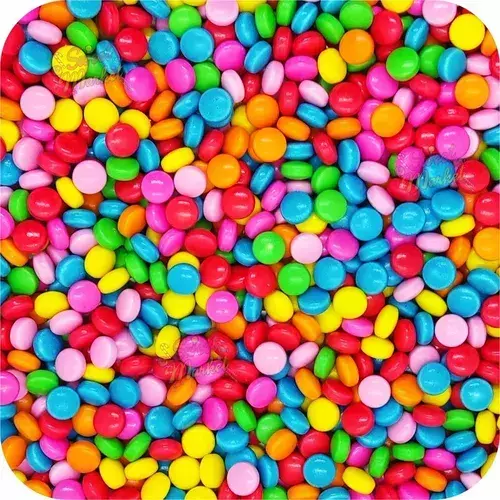Pastillas Lentejas Frutales Multi Color 500g
