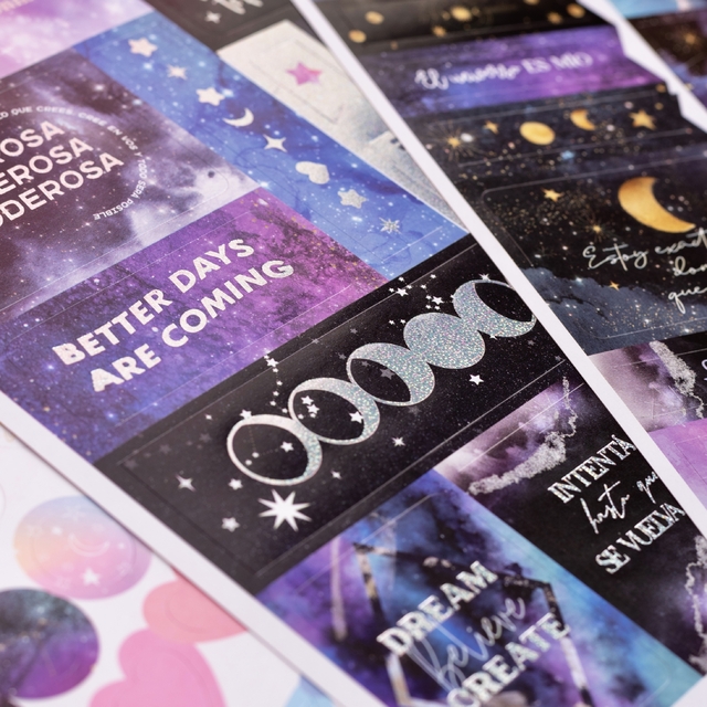 ¡Bolsita x20 planchas de STICKERS! - Punto Cero