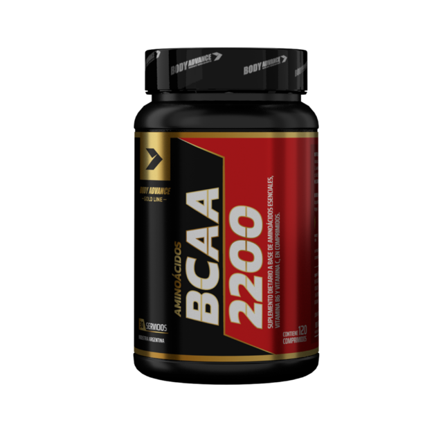 Bcaa 2200 120 Tab Recuperador Muscular Body Advance